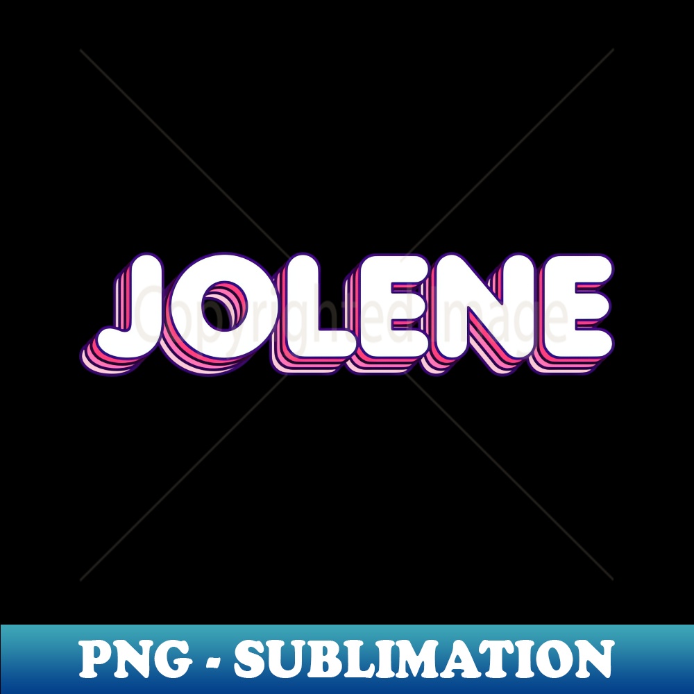 Pink Layers Jolene Name Label - Aesthetic Sublimation Digita | Inspire ...