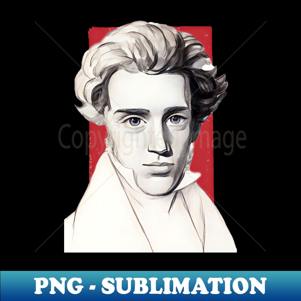Danish Philosopher Sren Kierkegaard illustration - PNG Trans | Inspire ...
