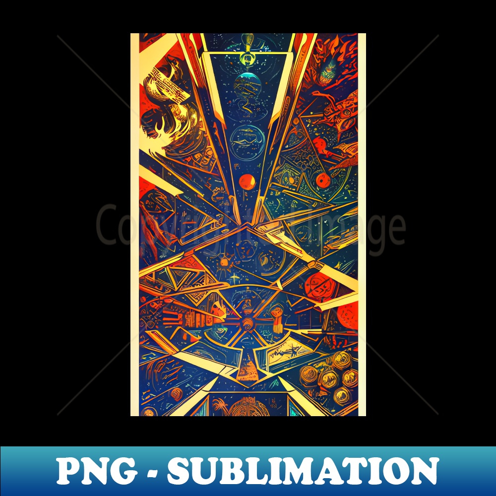 Abstract DMT Visuals - Sublimation-Ready PNG File - Perfect | Inspire ...