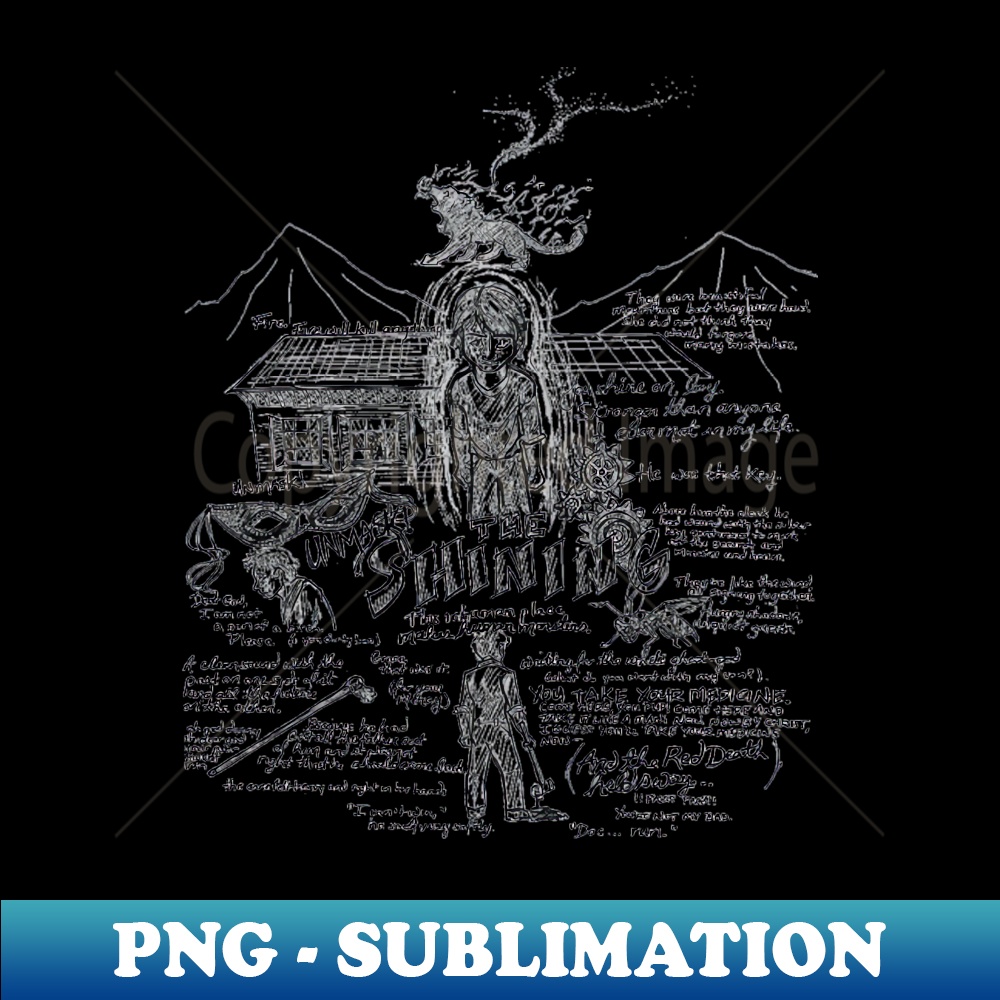 THE SHINING PICTURE BOOK REPORT - Exclusive PNG Sublimation | Inspire ...