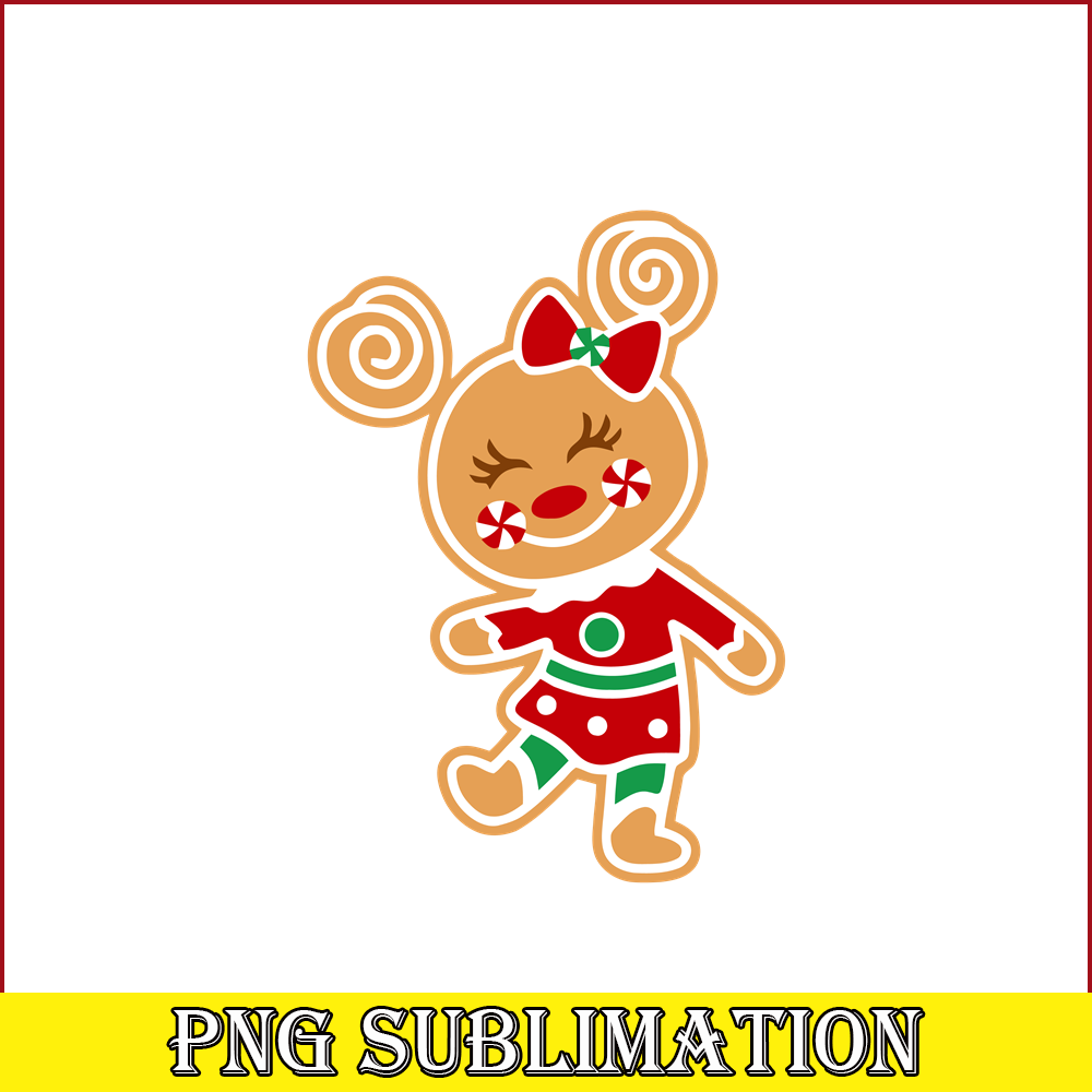 Minnie mouse gingerbread svg | Inspire Uplift