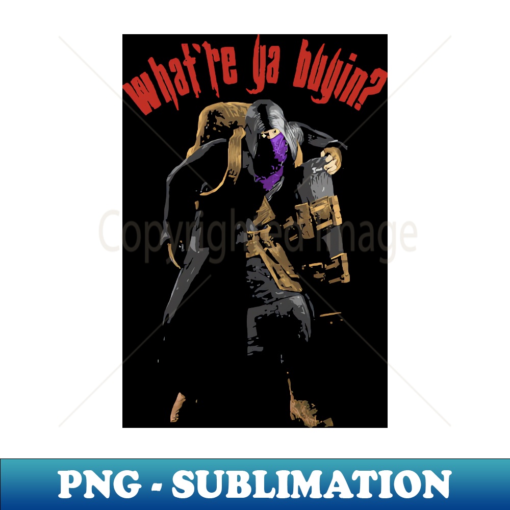 Resident Evil 4 Merchant - High-Resolution PNG Sublimation F | Inspire ...
