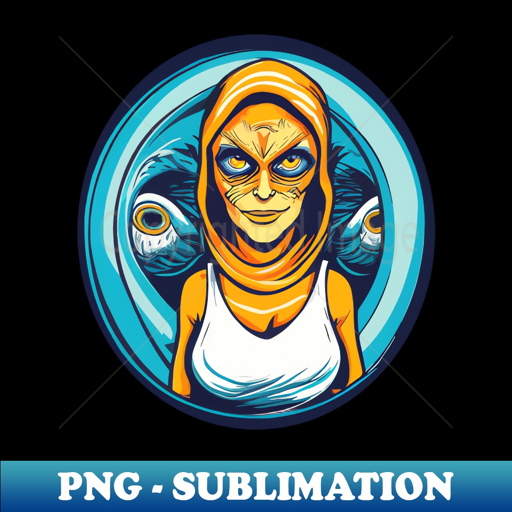 Alien witch - Unique Sublimation PNG Download - Create with | Inspire ...