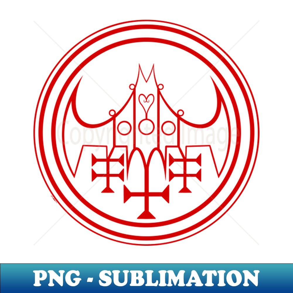 Bat-Demon Sigil - PNG Transparent Sublimation Design - Creat | Inspire ...