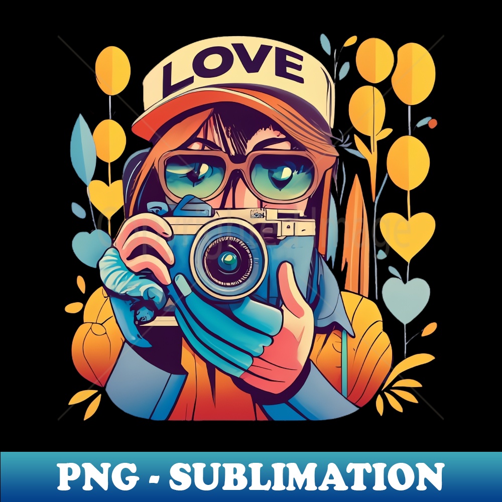 Love Photography camera lovers - High-Quality PNG Sublimatio | Inspire ...