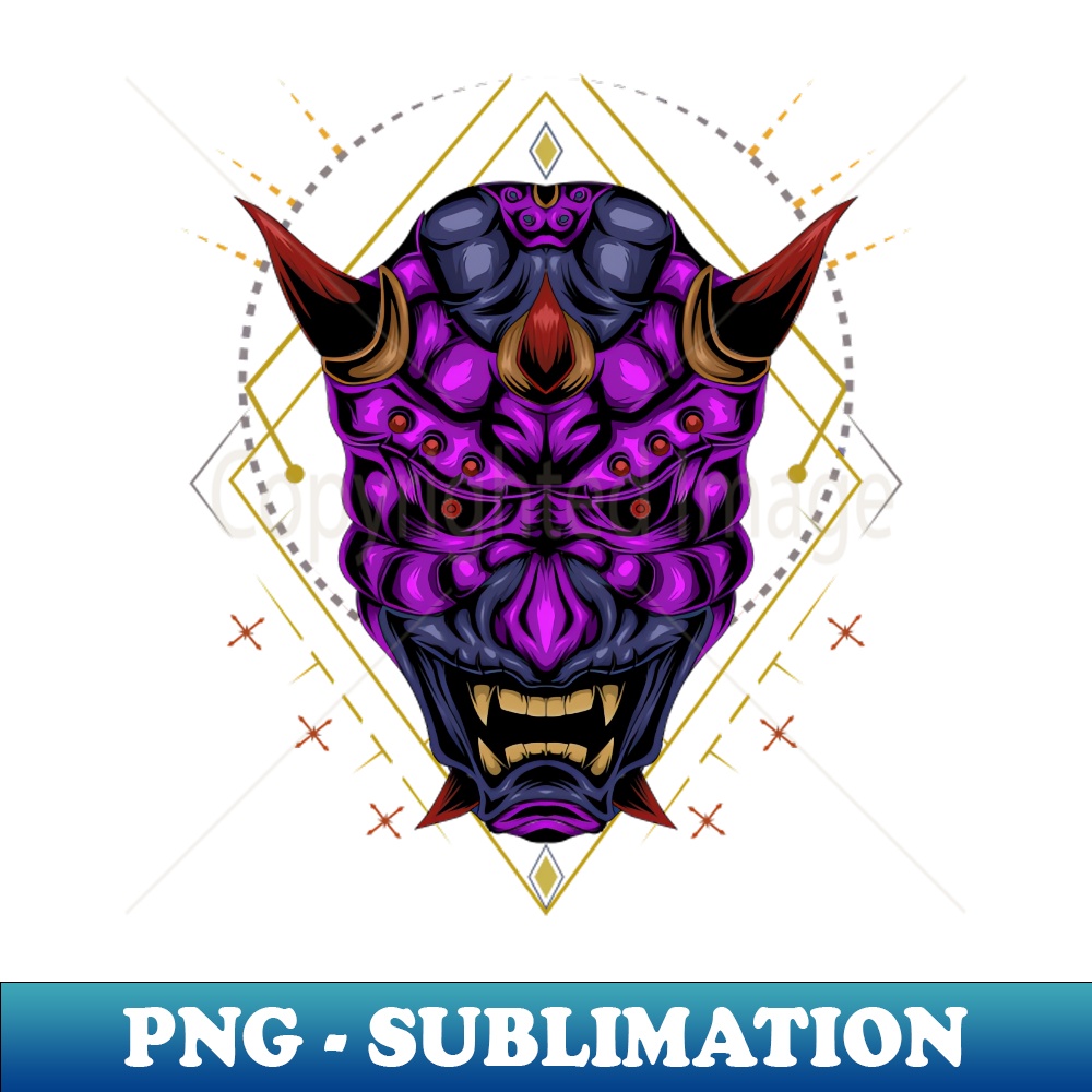Devil face vector illustration - Instant Sublimation Digital | Inspire ...