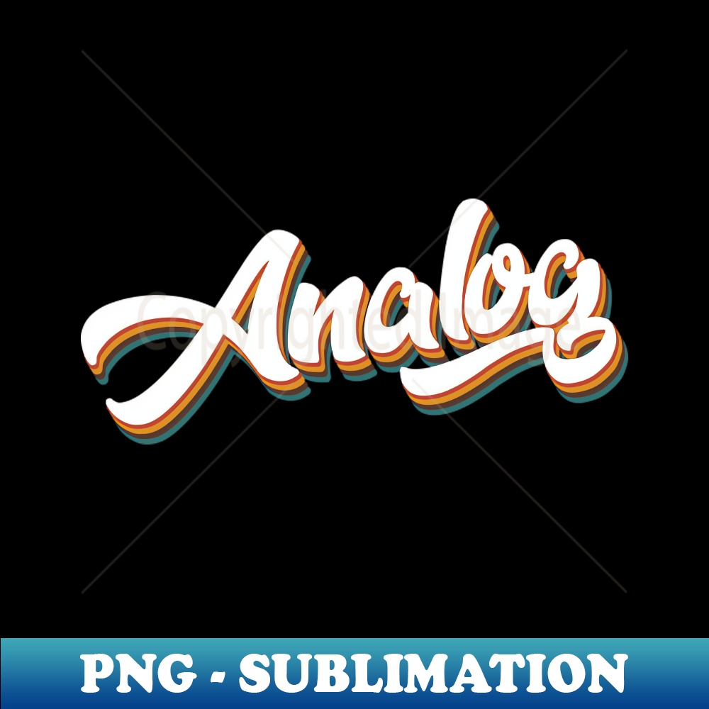 Analog Retro Aesthetic Design - High-Resolution PNG Sublimat | Inspire ...