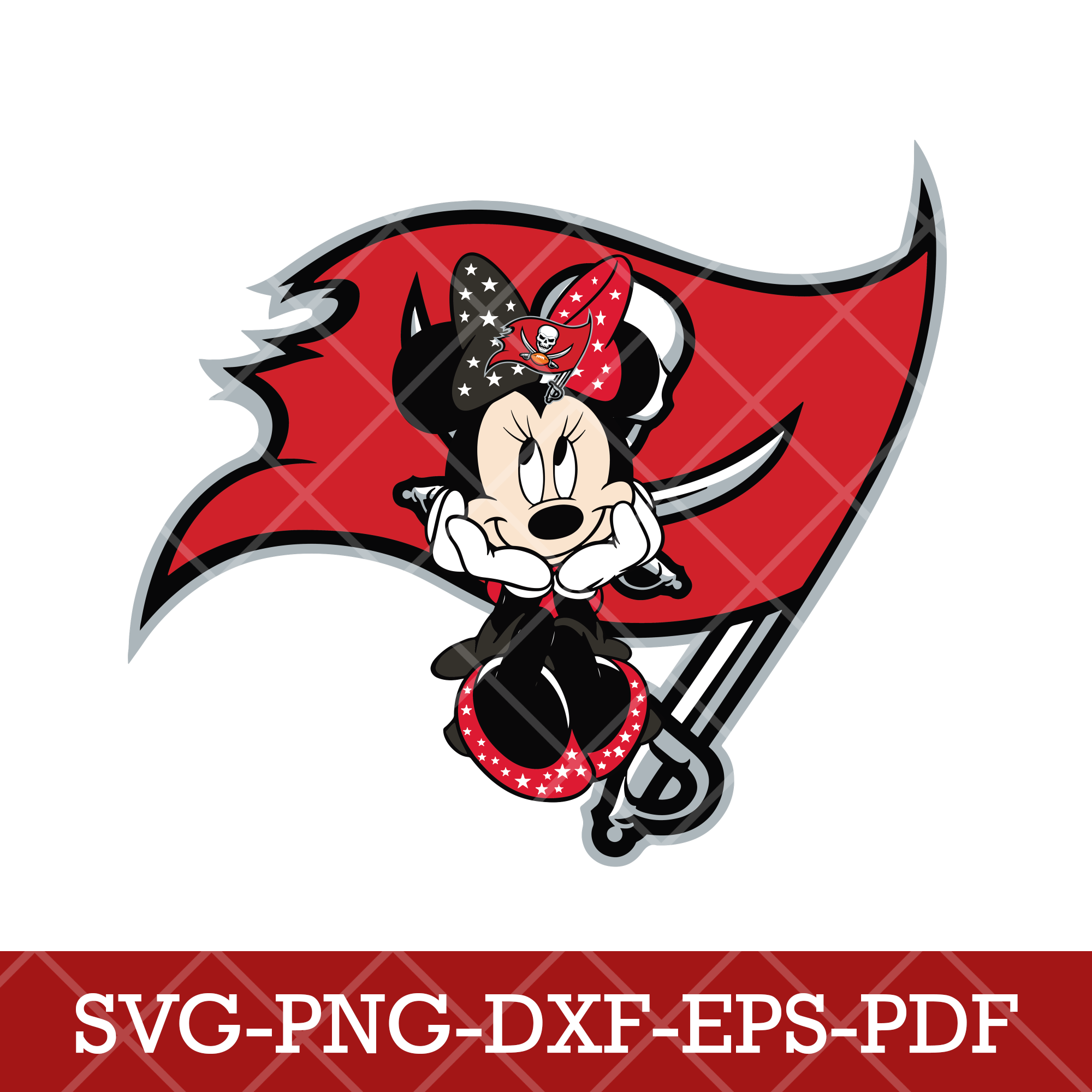 Tampa Bay Buccaneers_mickey christmas 9,SVG,DXF,EPS,PNG,digi - Inspire ...