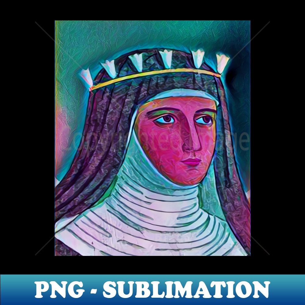 Hildegard of Bingen Portrait Hildegard of Bingen Artwork 4 - Inspire Uplift