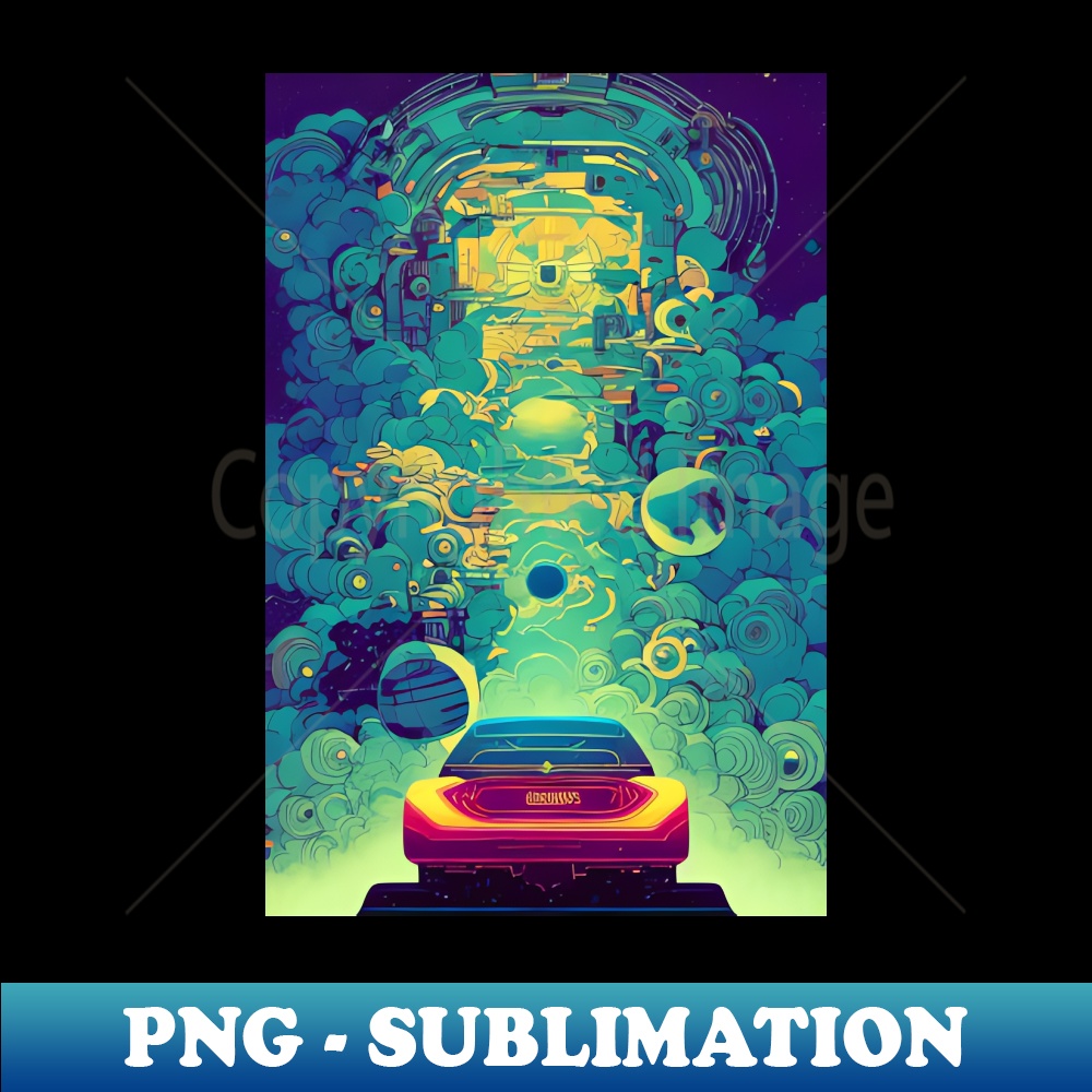 Driving to the Cosmic Gate - High-Resolution PNG Sublimation | Inspire ...