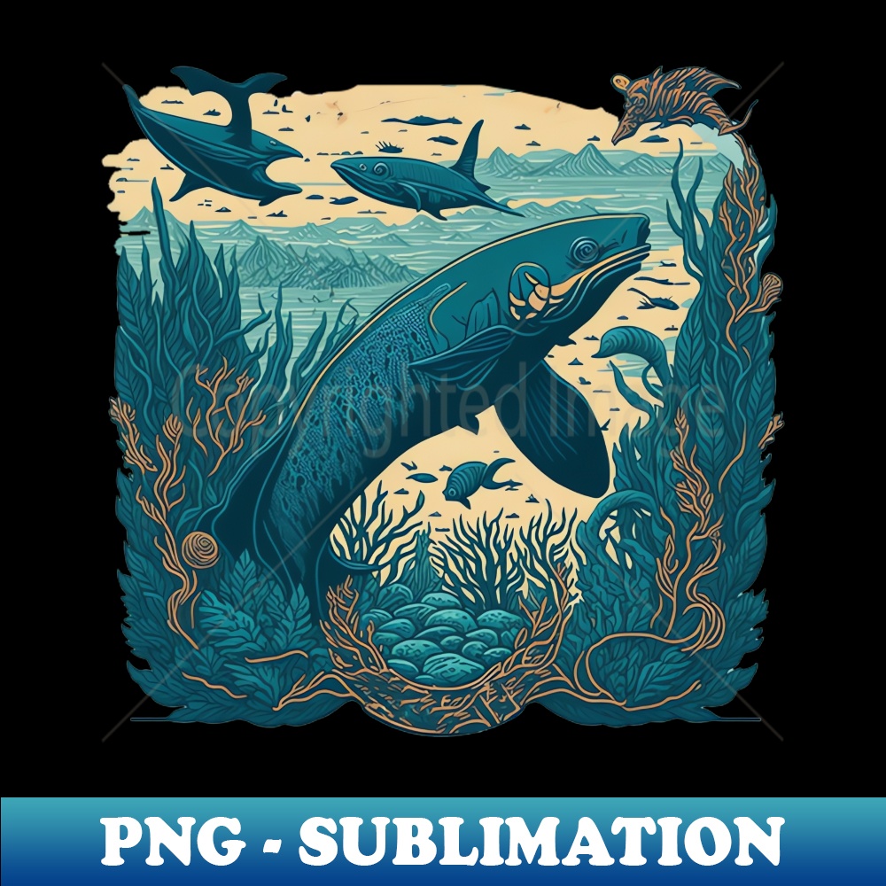 Deep Blue Wonders Exploring the Depths of Marine Life - Mode | Inspire ...