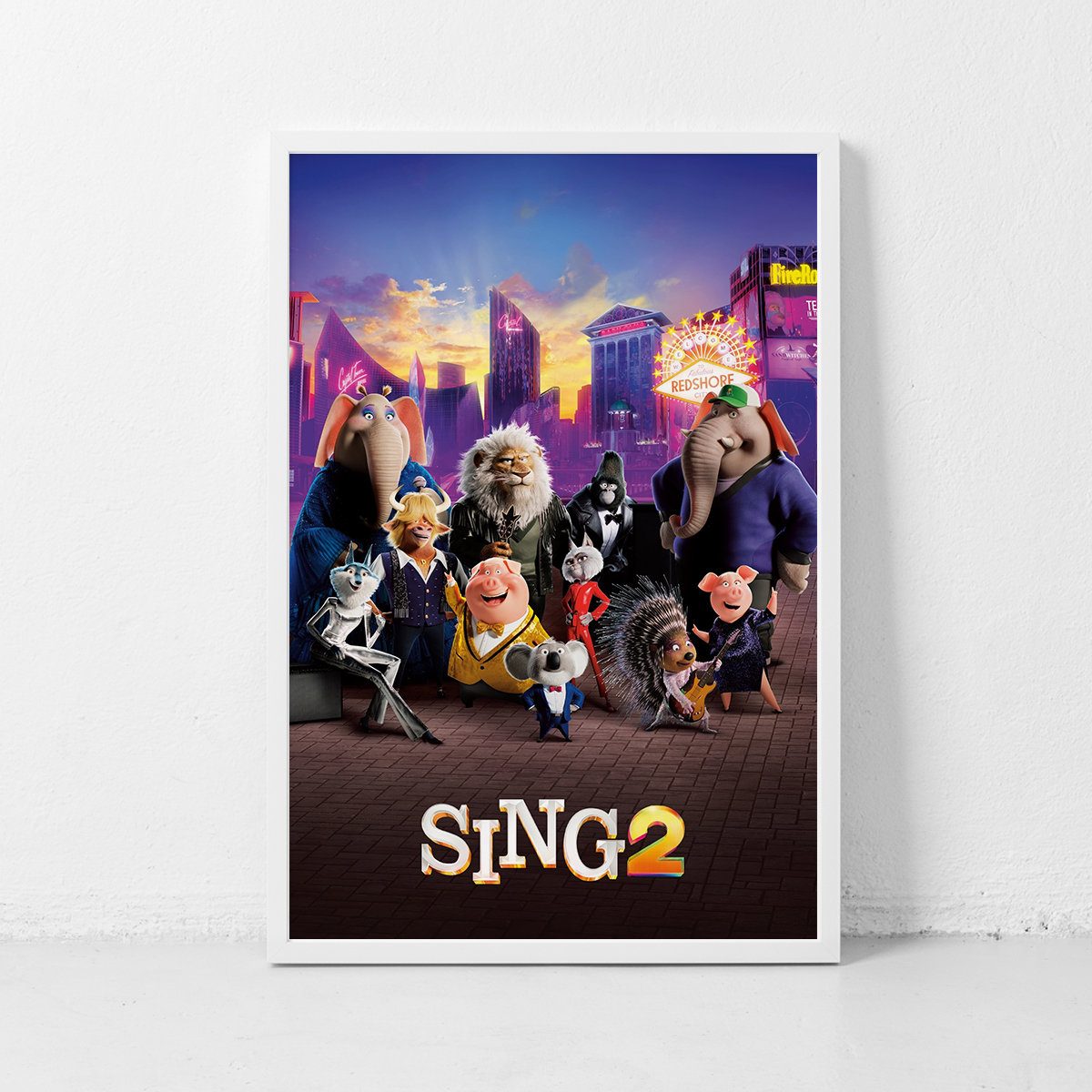 Sing 2 Movie Poster, Home Decoration Gift, Classic Retro Pos | Inspire ...