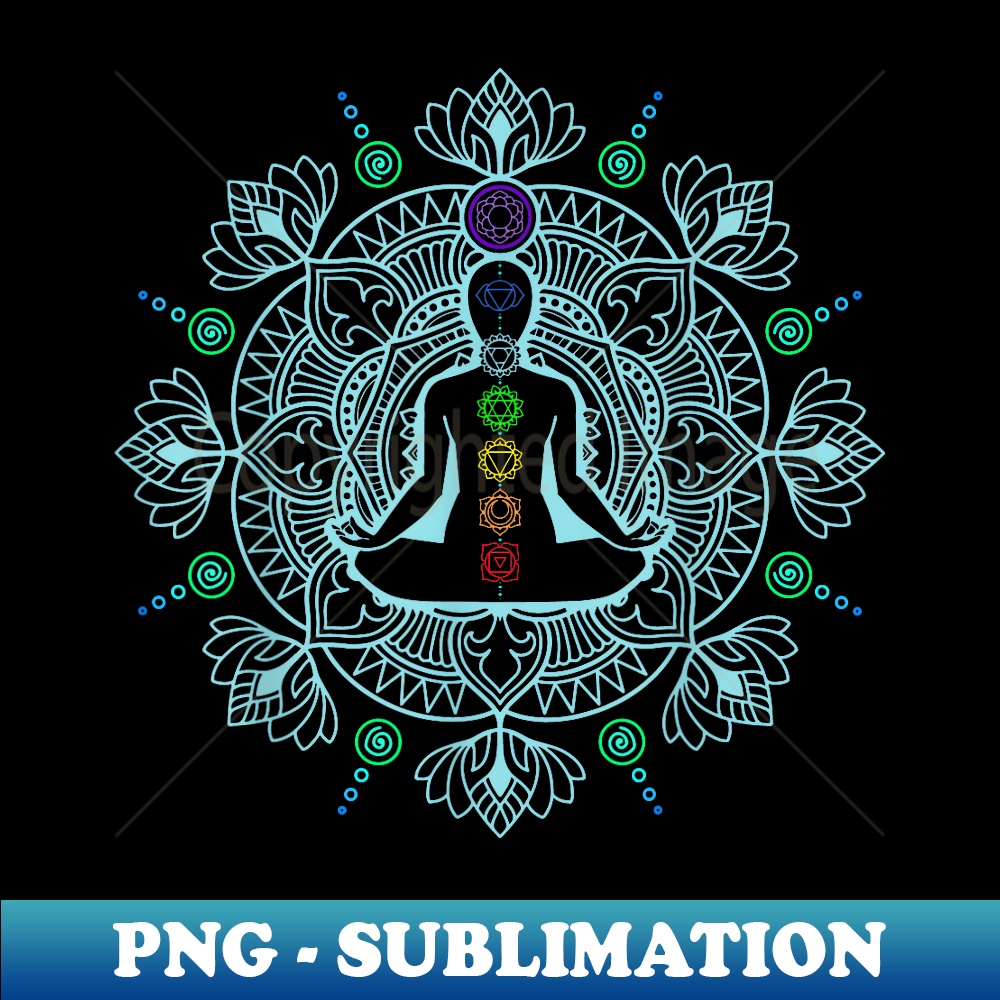 Colors of the Chakras Sacred Yoga Buddha Chakra - Instant Su | Inspire ...