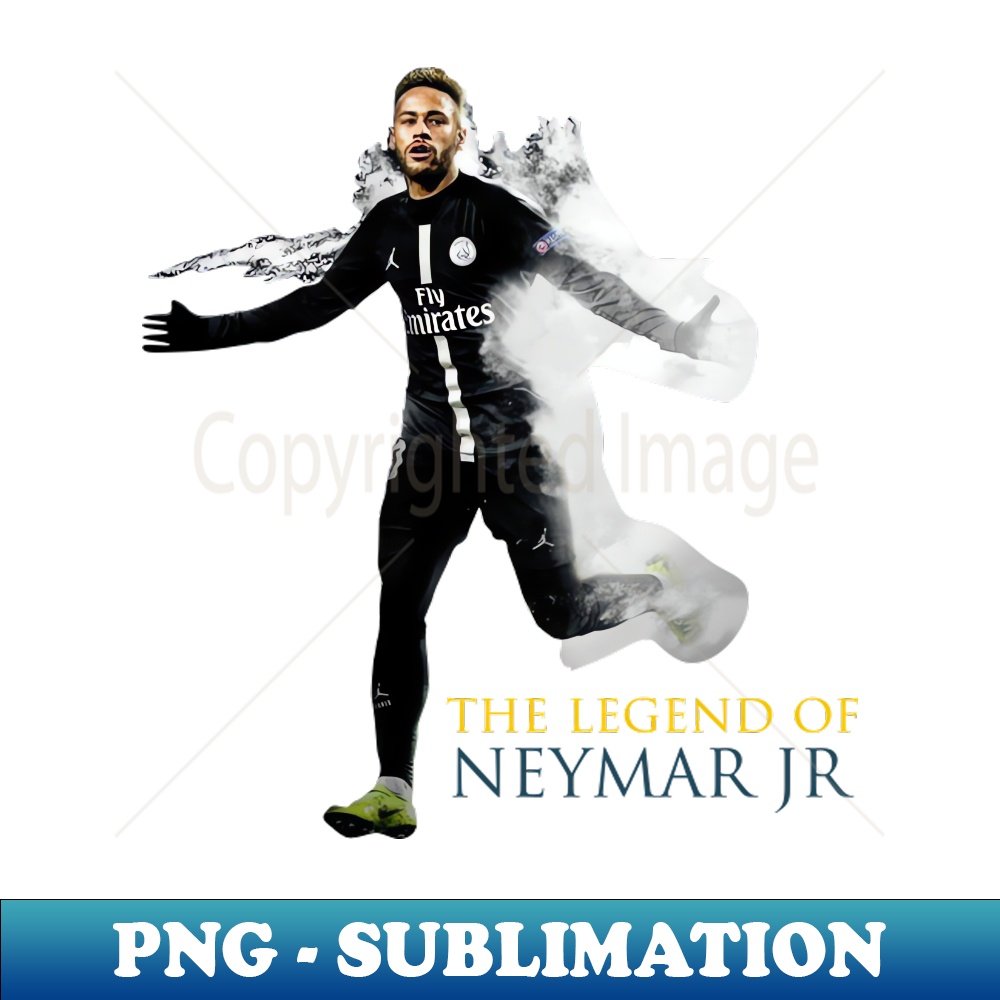 The Lejend Of Neymar Jr - Signature Sublimation PNG File - S - Inspire ...