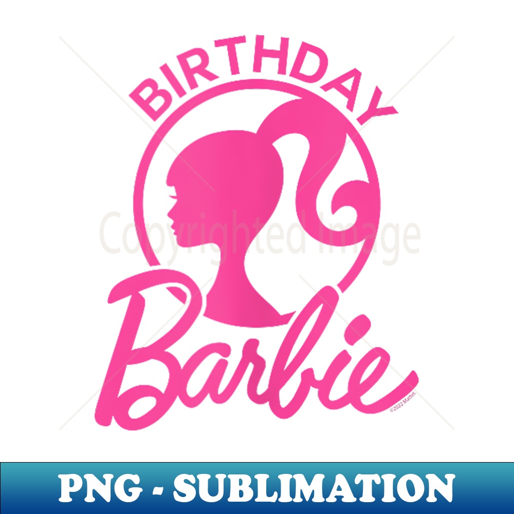 Barbie - Birthday Logo Barbie - Professional Sublimation Dig | Inspire ...