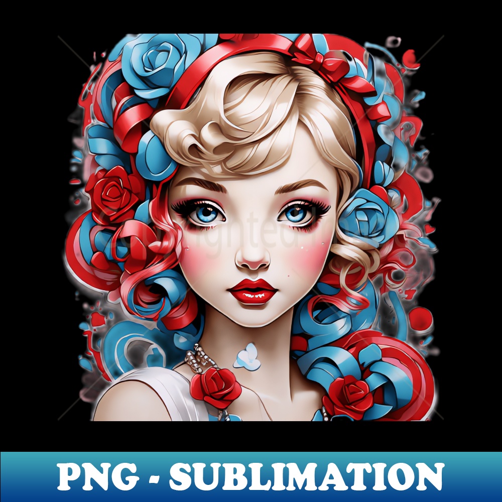 Pin-up Baby Girl - Exclusive PNG Sublimation Download - Unle | Inspire ...