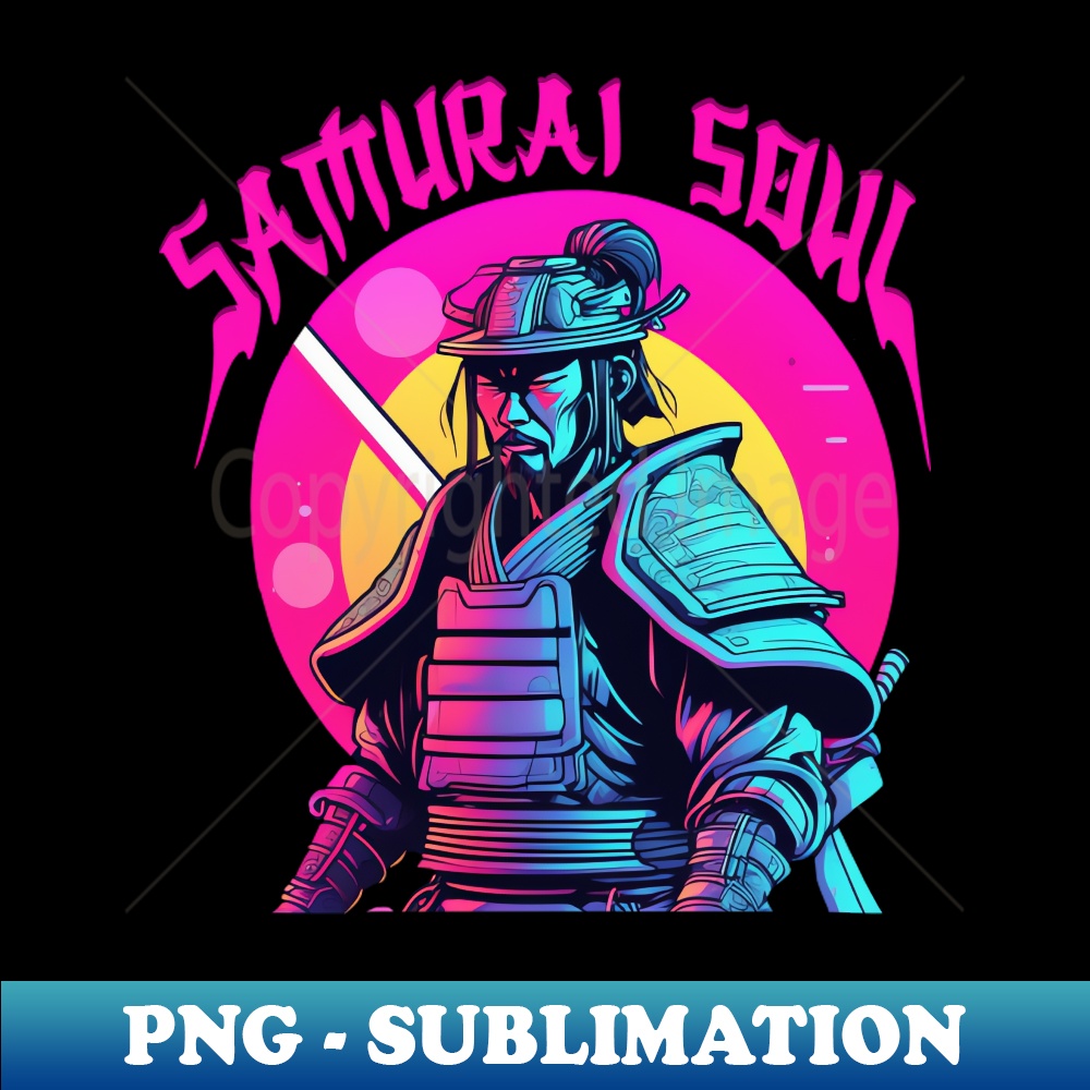 Cyberpunk Samurai Samurai Soul Neon Samurai Trendy Sublima Inspire Uplift