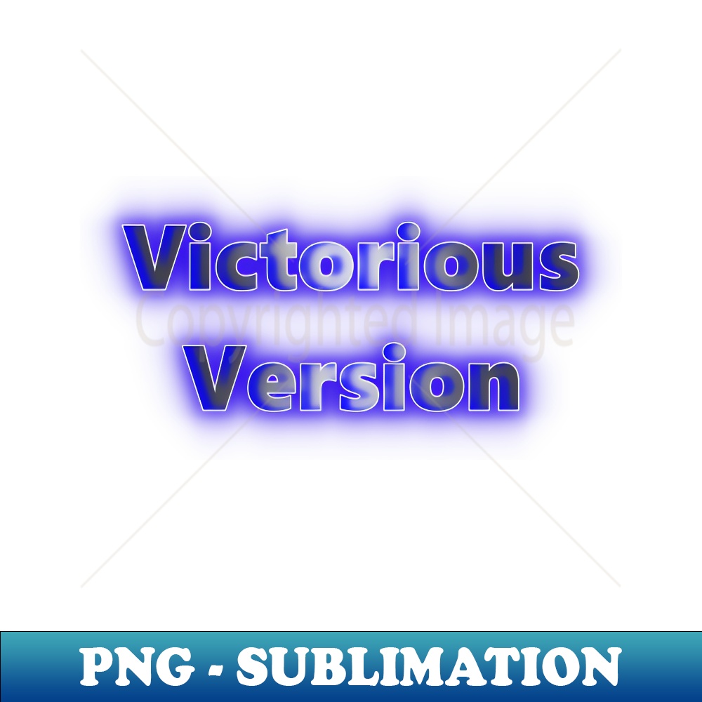 Victorious Version Neon Retro - Exclusive PNG Sublimation Do | Inspire ...