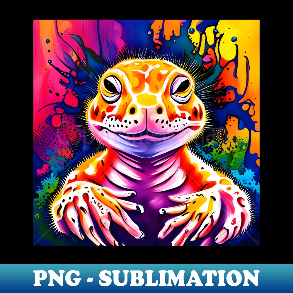 Leopard Gecko Splash - Digital Sublimation Download File - F | Inspire ...