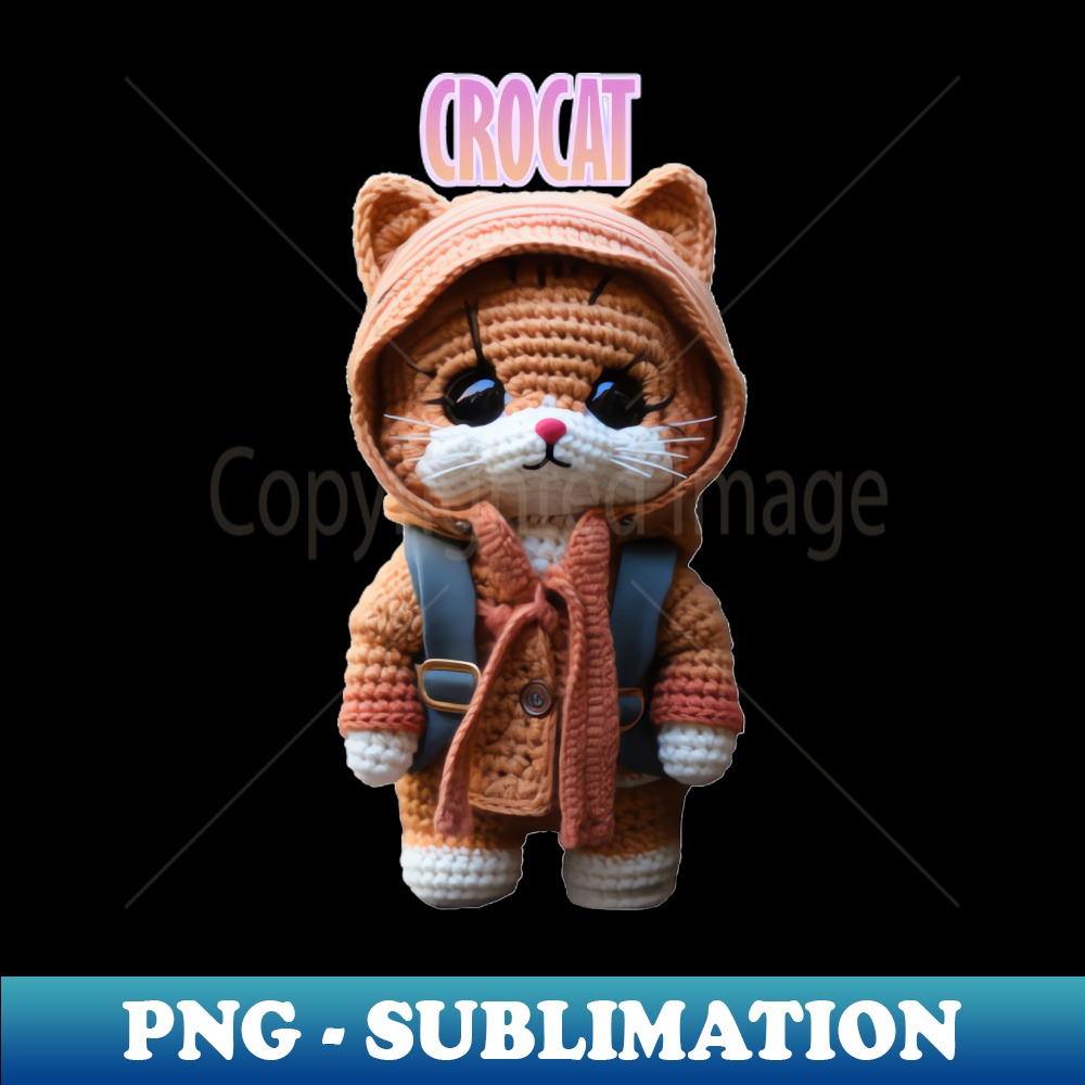 Crocat cute crochet kitten goes to school - Unique Sublimati | Inspire ...