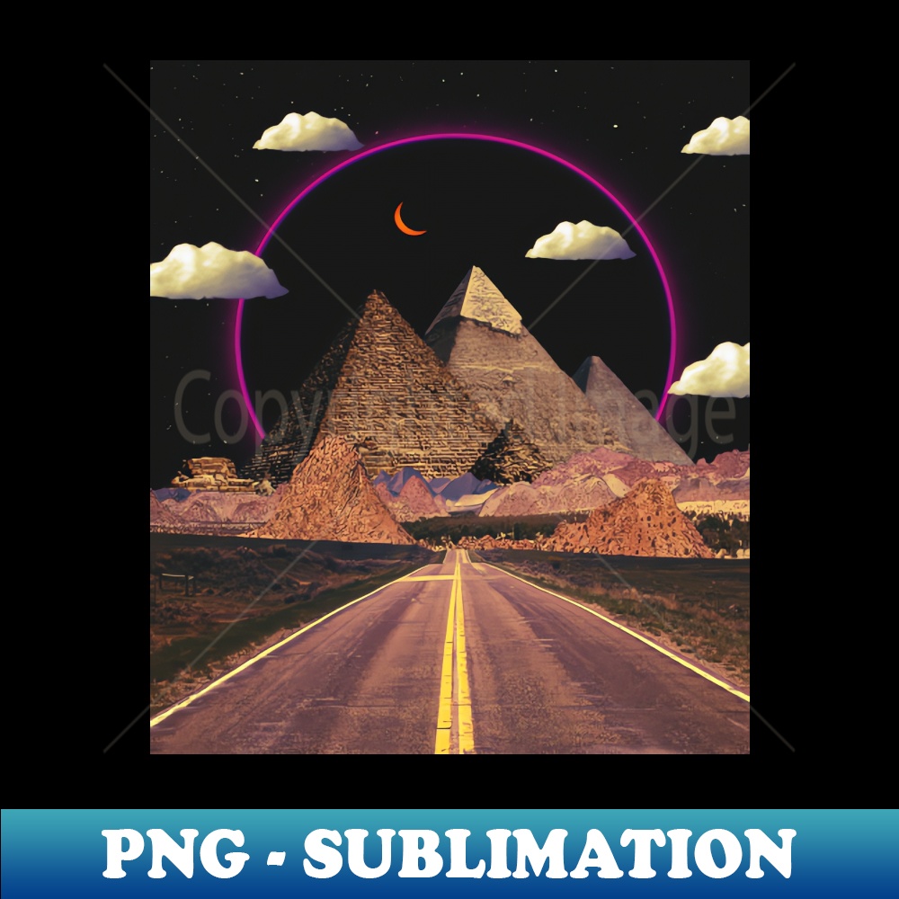 Trippy Road - Aesthetic Sublimation Digital File - Fashionab - Inspire ...