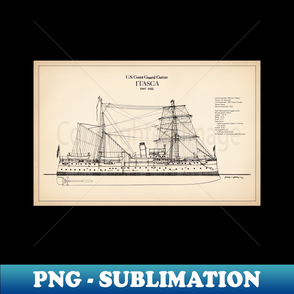 United States Coast Guard Cutter Itasca - SD - Sublimation-R | Inspire ...