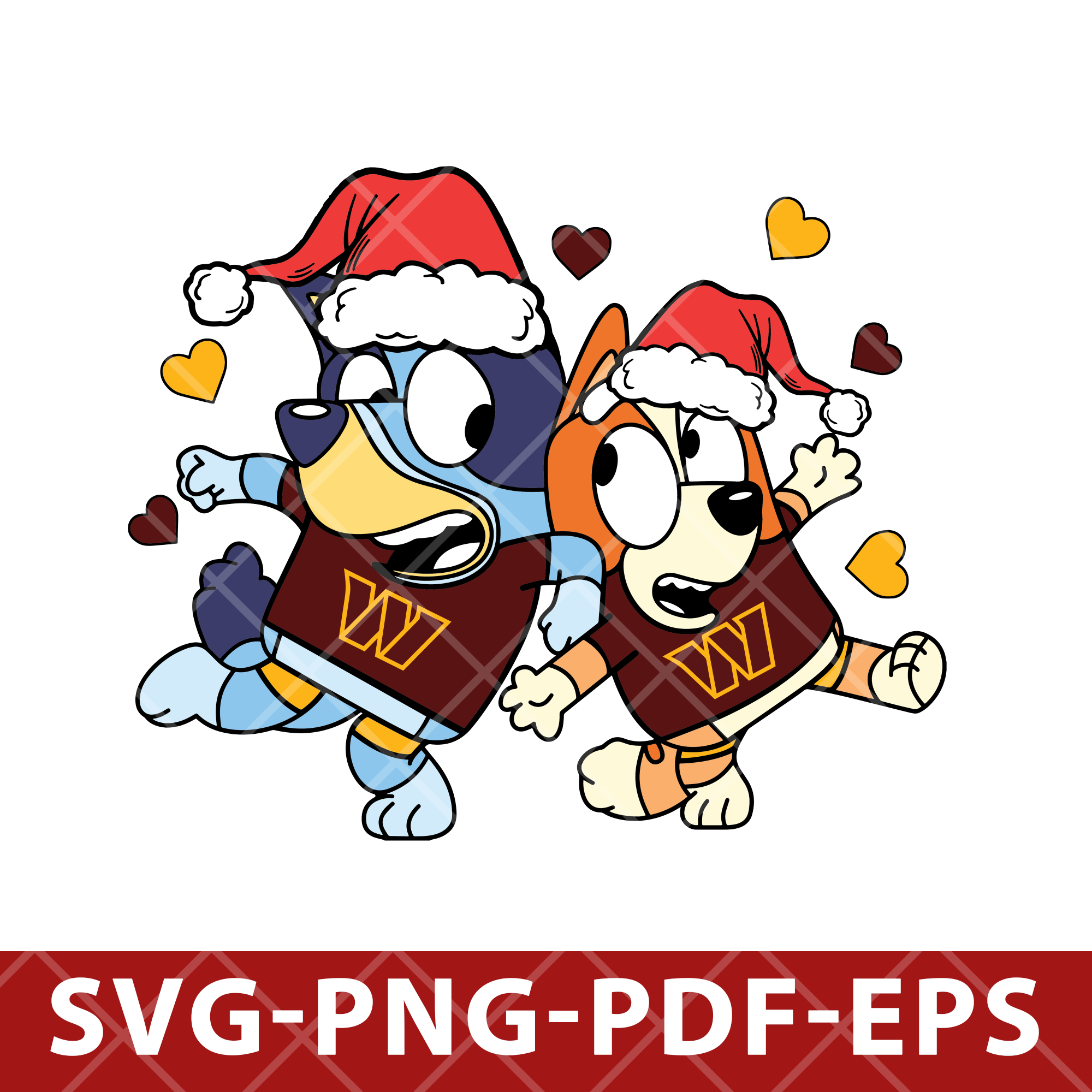 Washington Football Team_bluey-009,NFL SVG, Bluey NFL SVG D - Inspire ...