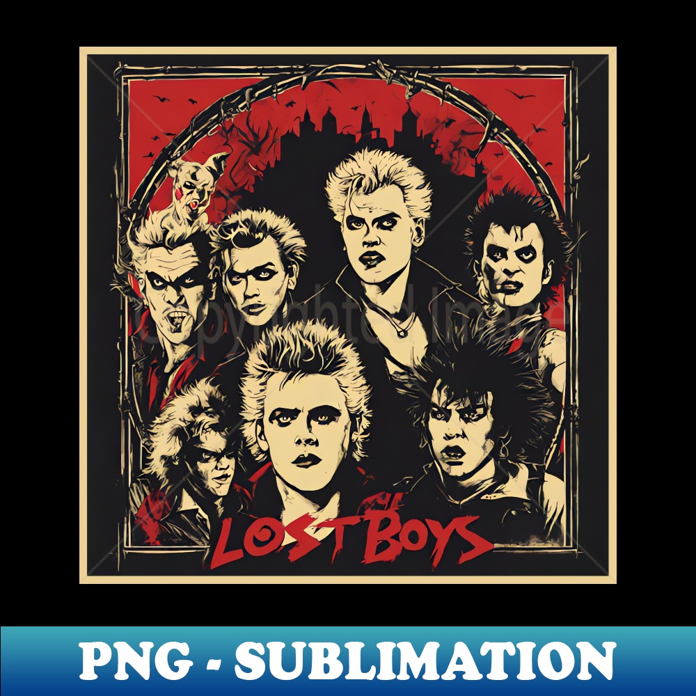 The Lost Boys - Signature Sublimation PNG File - Spice Up Yo | Inspire ...