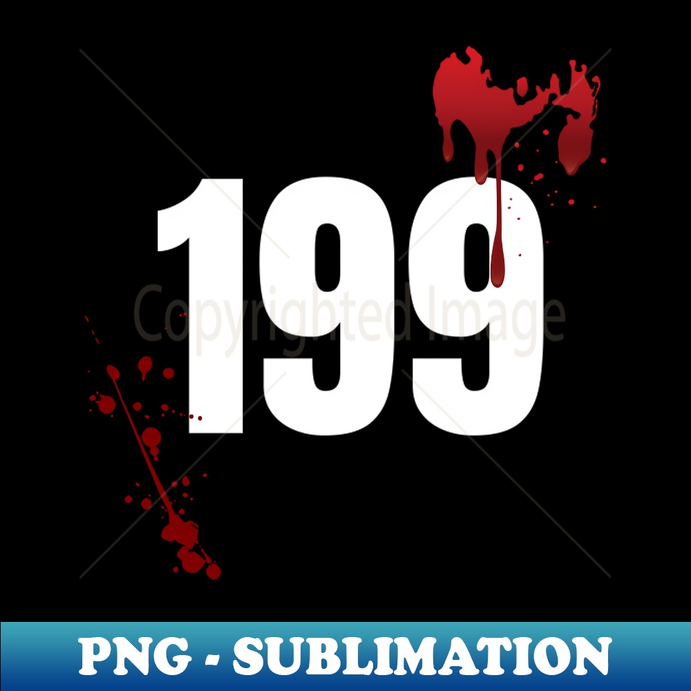 PLAYER 199 white -SQUID GAME - Vintage Sublimation PNG Downl | Inspire ...