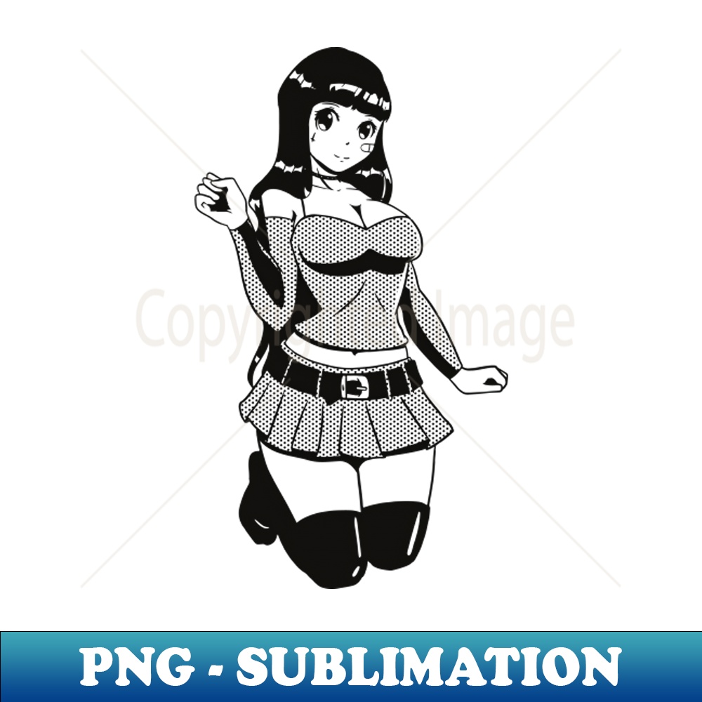 Beautiful Manga Anime Girl - Cute and Playful Design for Ani | Inspire ...
