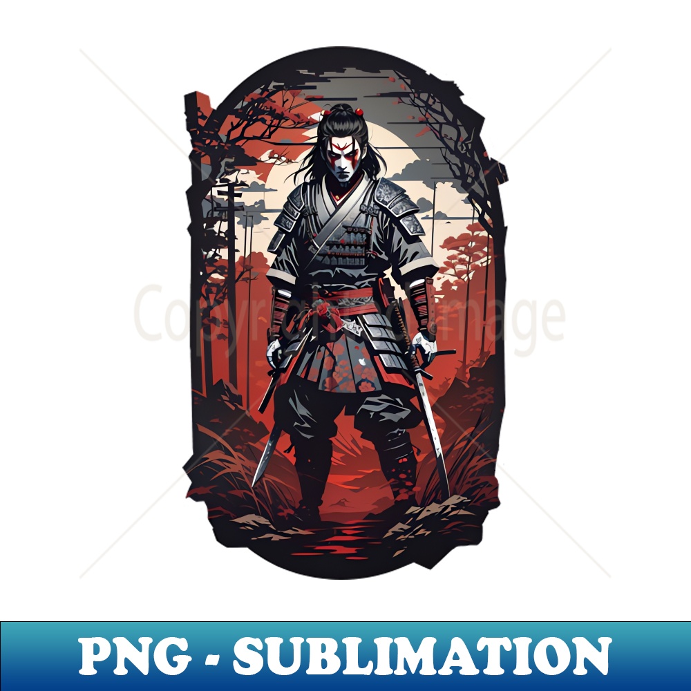 samurai zombie - High-Resolution PNG Sublimation File - Stun | Inspire ...