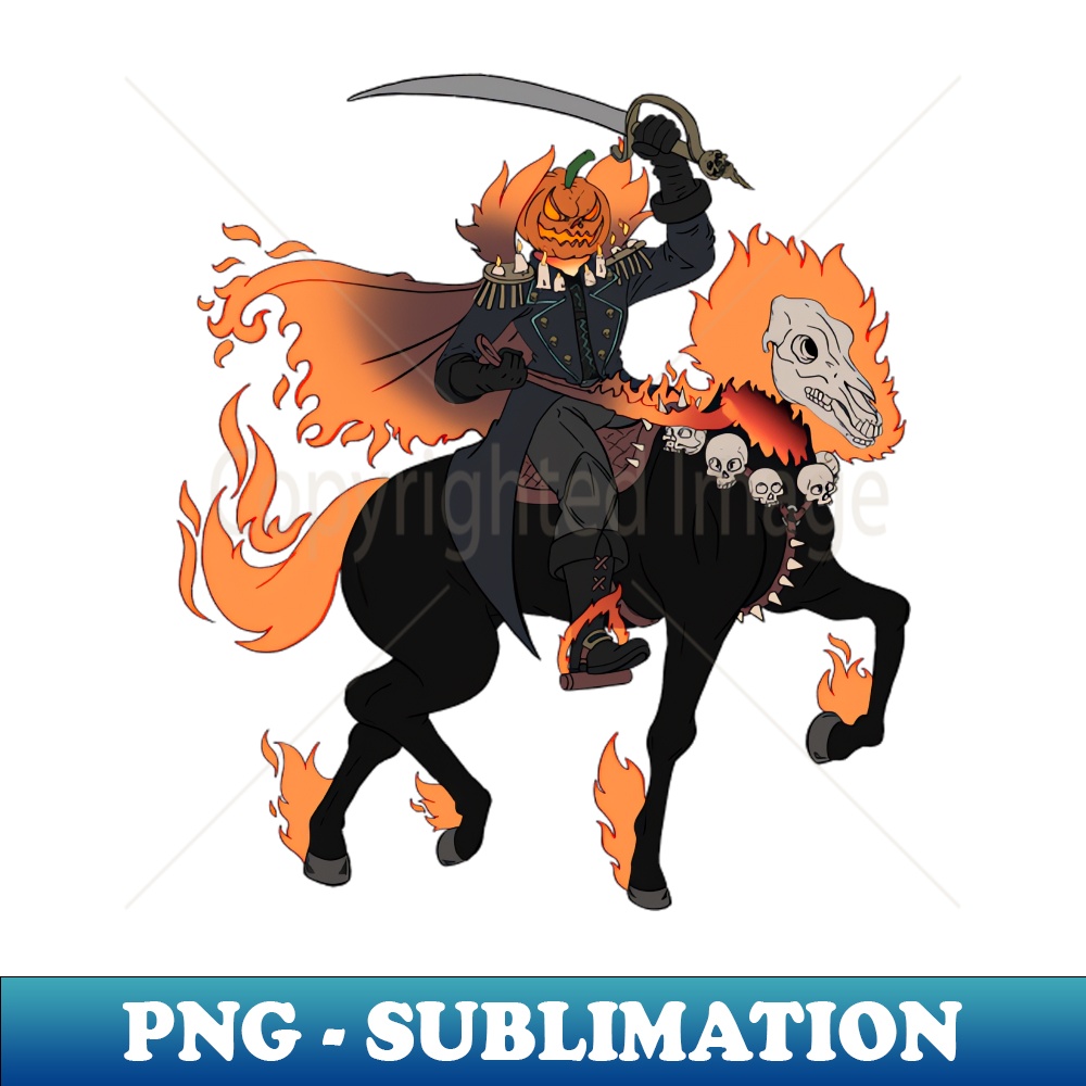 pumpkin rider - Premium Sublimation Digital Download - Trans - Inspire ...