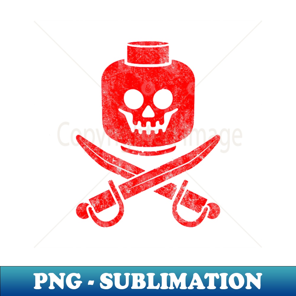 Dead Bricks Tell No Tales RED - High-Resolution PNG Sublimat | Inspire ...