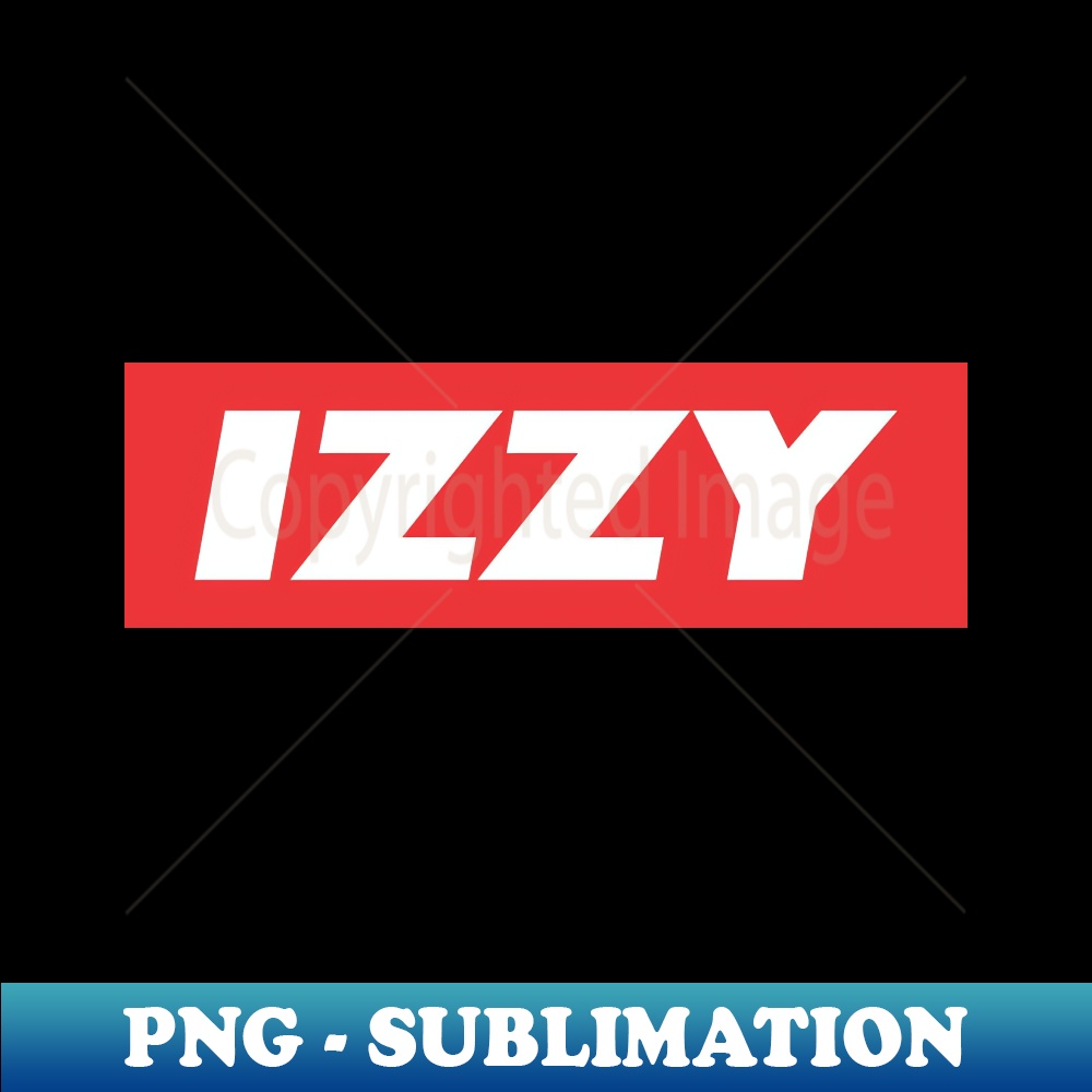 Izzy - PNG Transparent Digital Download File for Sublimation | Inspire ...
