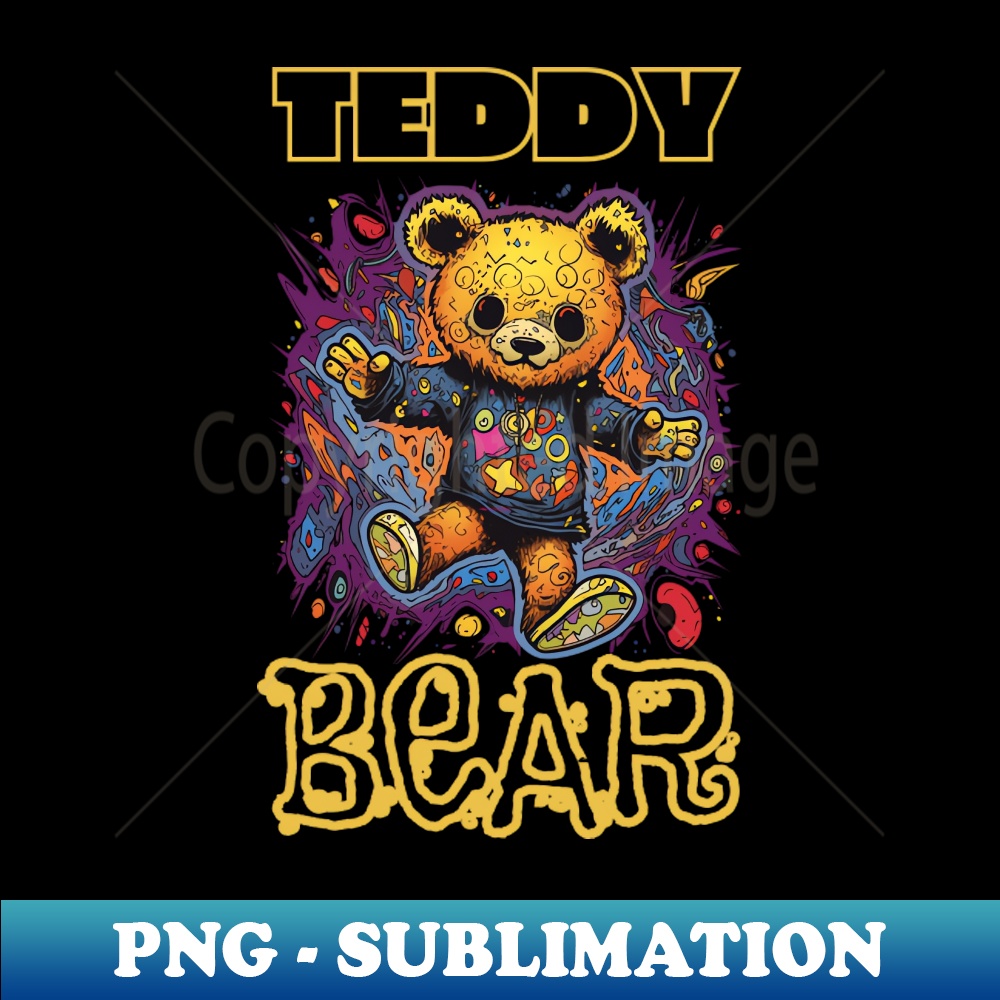 Teddy Bear Cool Techno Dancing Zombie Teddy Bear - Artistic | Inspire ...