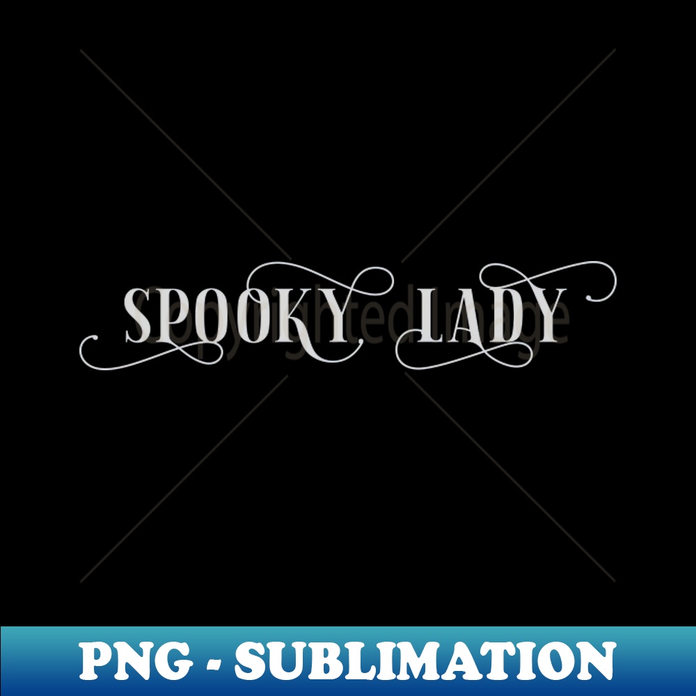 Spooky Lady - PNG Transparent Sublimation File - Create with | Inspire ...