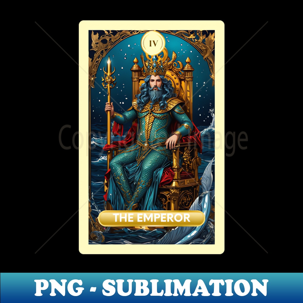 The Emperor Card From the Light Mermaid Tarot Deck - Creativ | Inspire ...