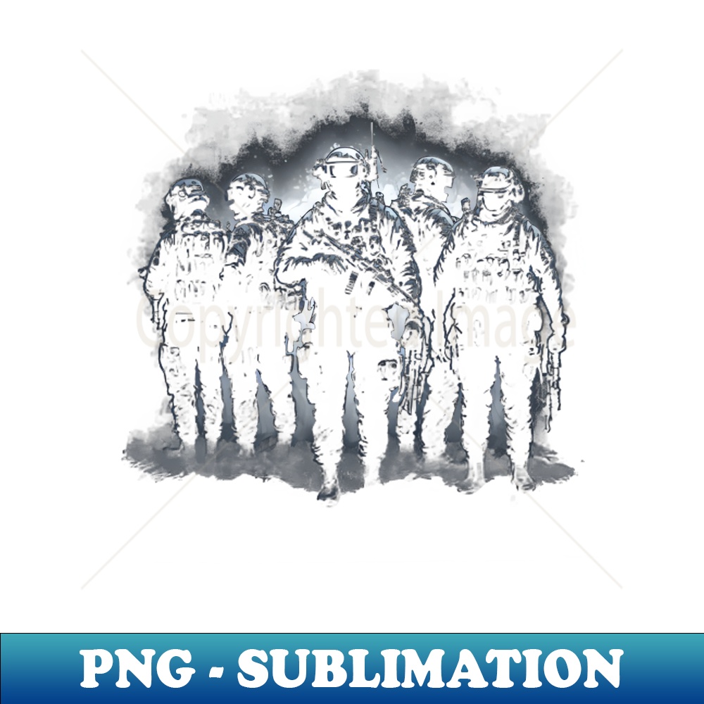 Soldier Squad - PNG Transparent Sublimation File - Perfect f - Inspire ...