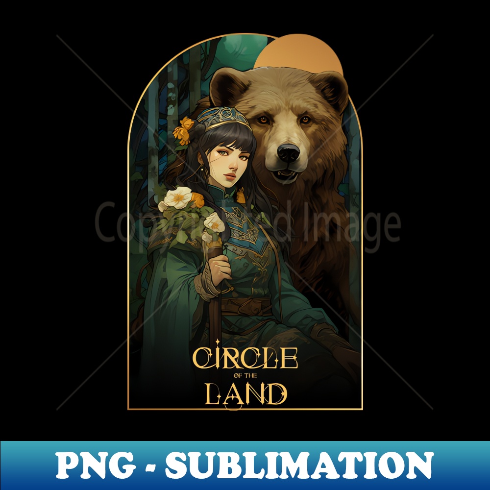 CIrcle of the Land DnD Druid Baldurs gate 3 - PNG Sublimatio | Inspire ...