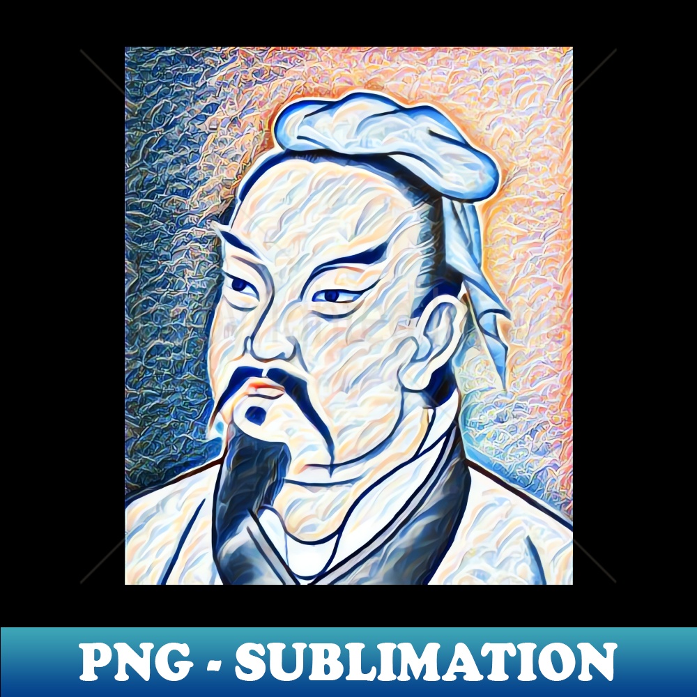 Sun Tzu Portrait Sun Tzu Artwork 12 - High-Quality PNG Subl | Inspire ...