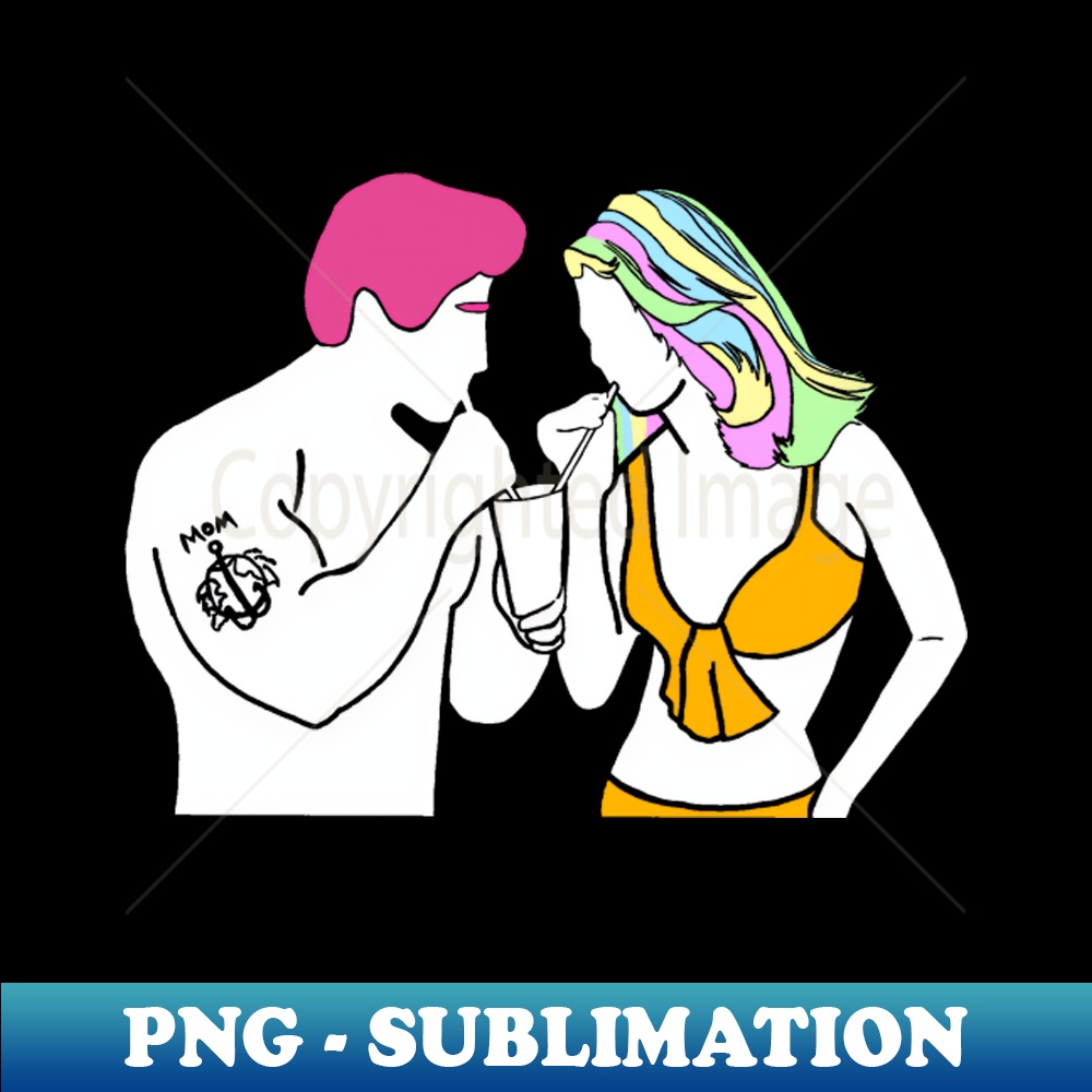 Neon Romance - PNG Transparent Sublimation File - Bring Your | Inspire Uplift