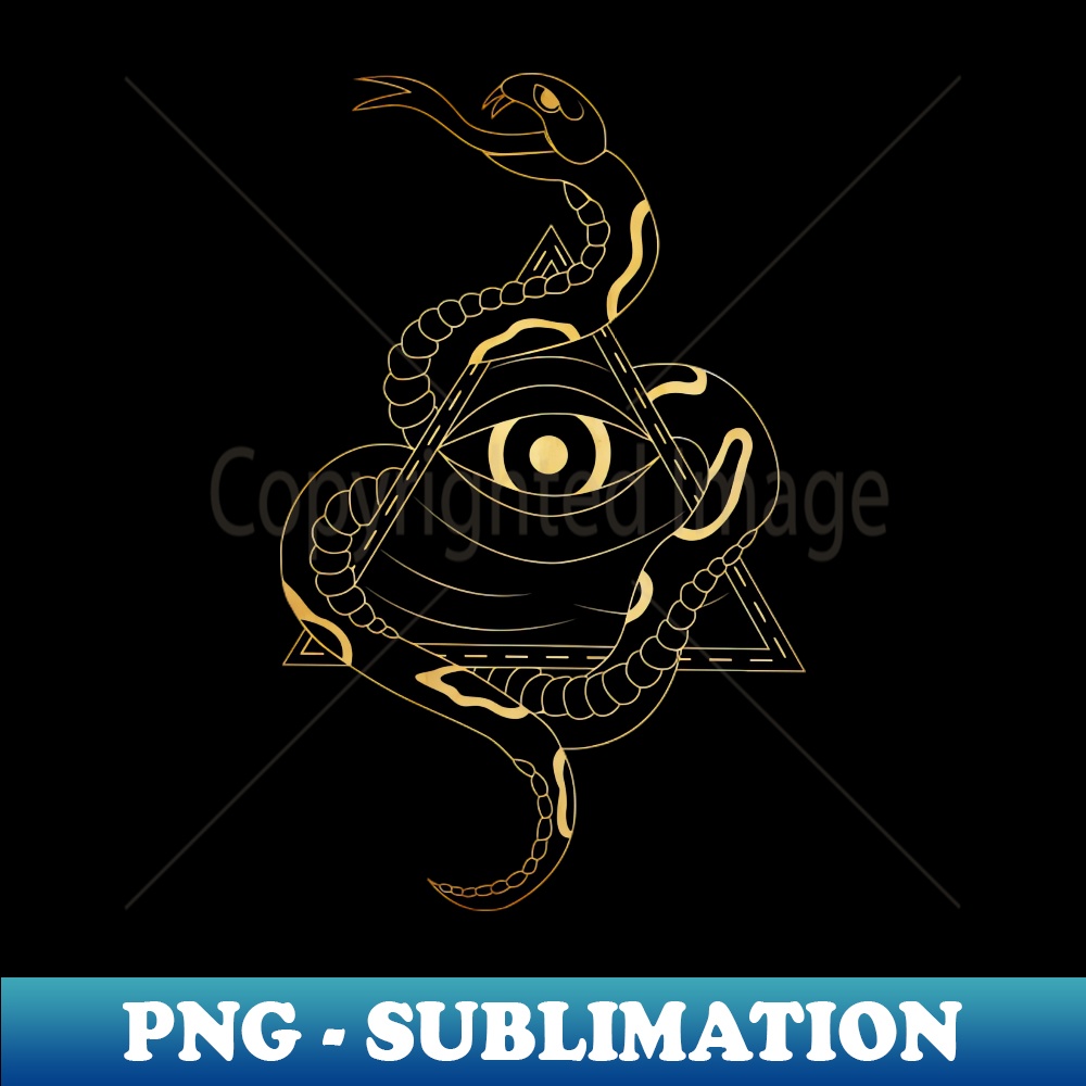 Serpent and the Watcher - PNG Sublimation Digital Download - | Inspire ...