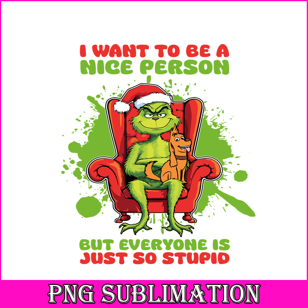 I want to be a nice person png | Inspire Uplift