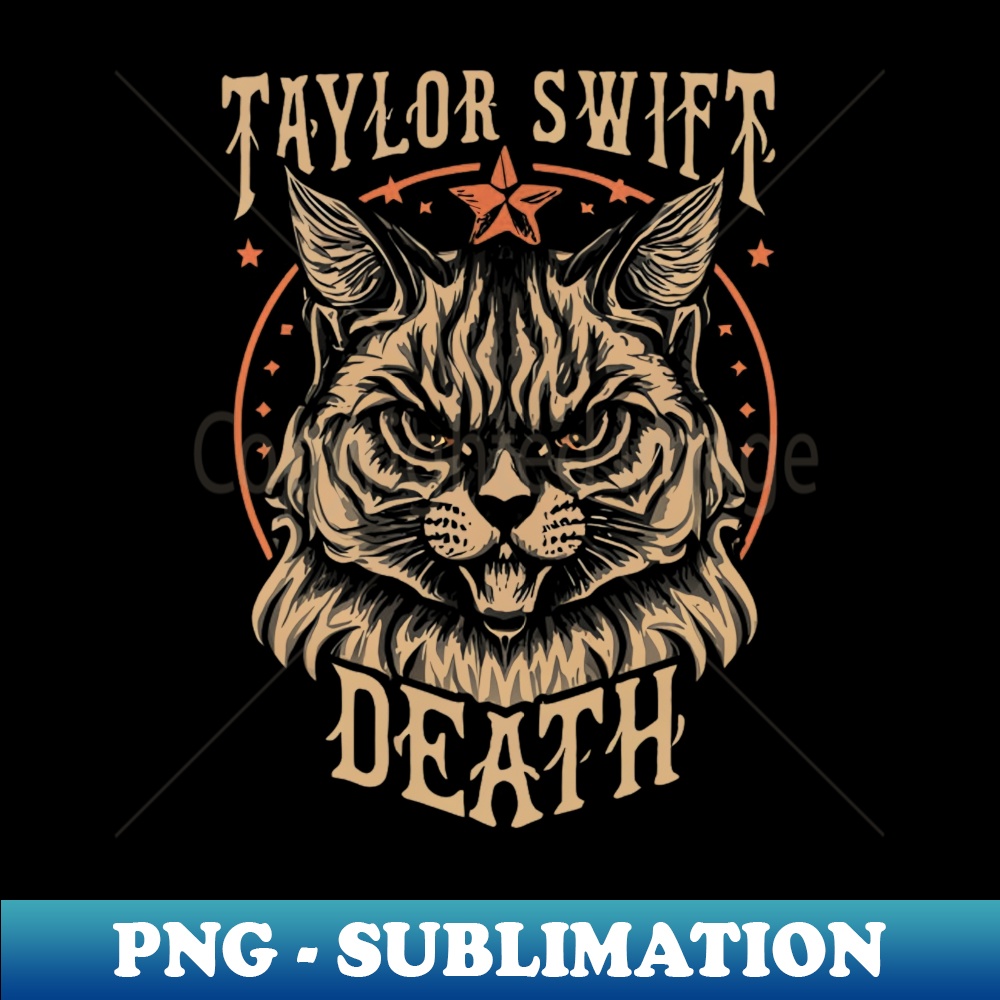 Taylor Swift Angry Cat Death Metal - Modern Sublimation PNG | Inspire ...