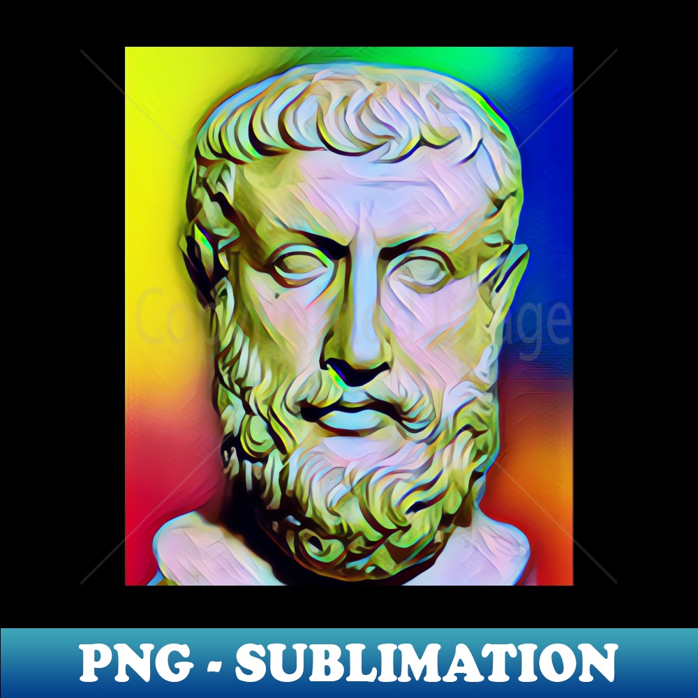 Parmenides of Elea Colourful Portrait Parmenides of Elea Ar - Inspire ...