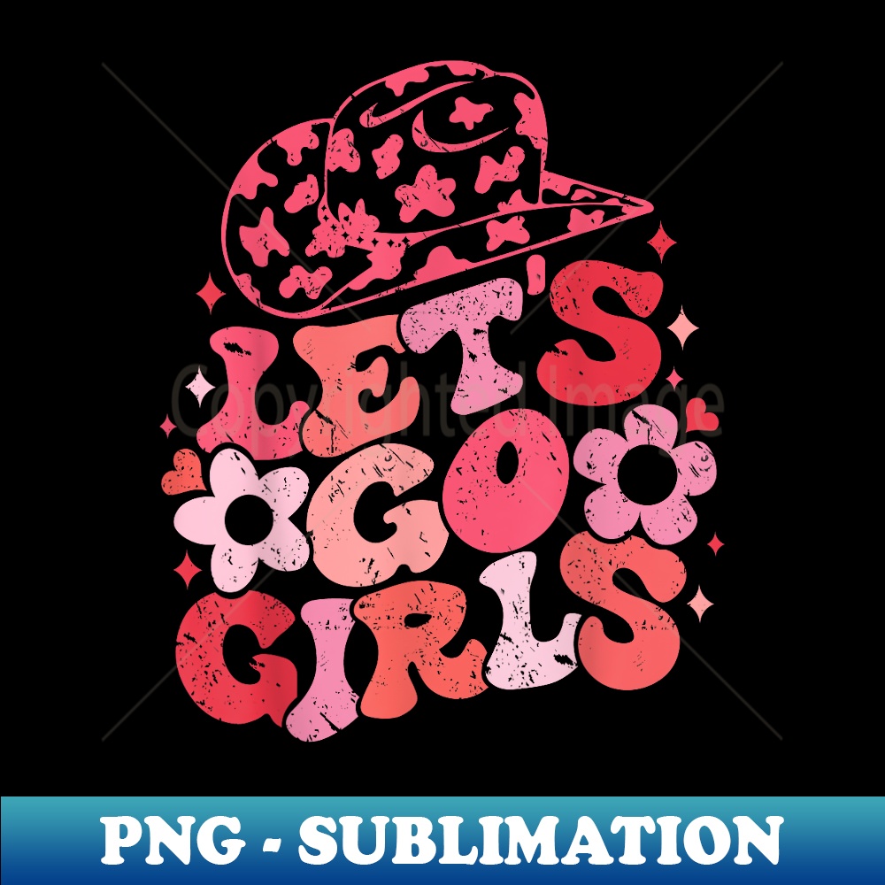 Let's Go Girls Retro Western Southern Cowgirl for Girl - Hig | Inspire ...