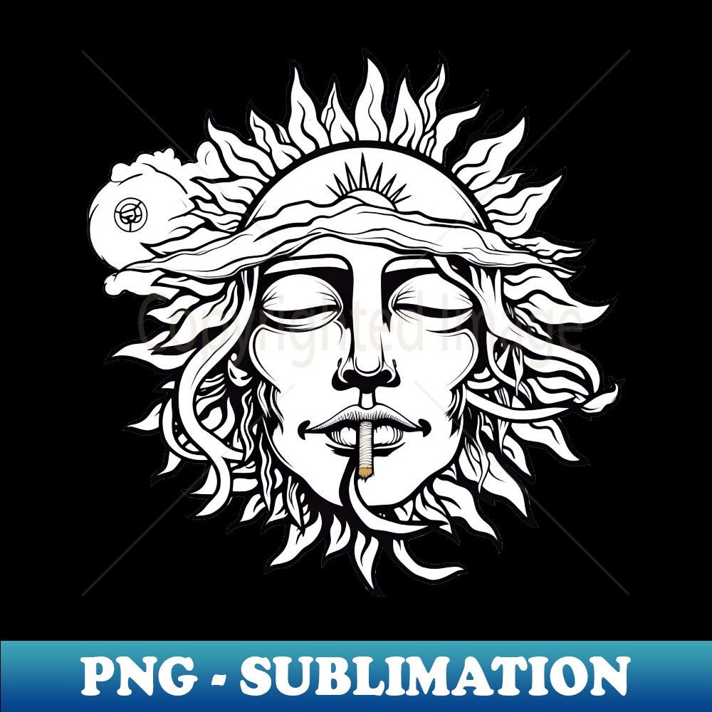 Sun Smoking Weed - Hilarious Gift for Men Funny - Decorative | Inspire ...