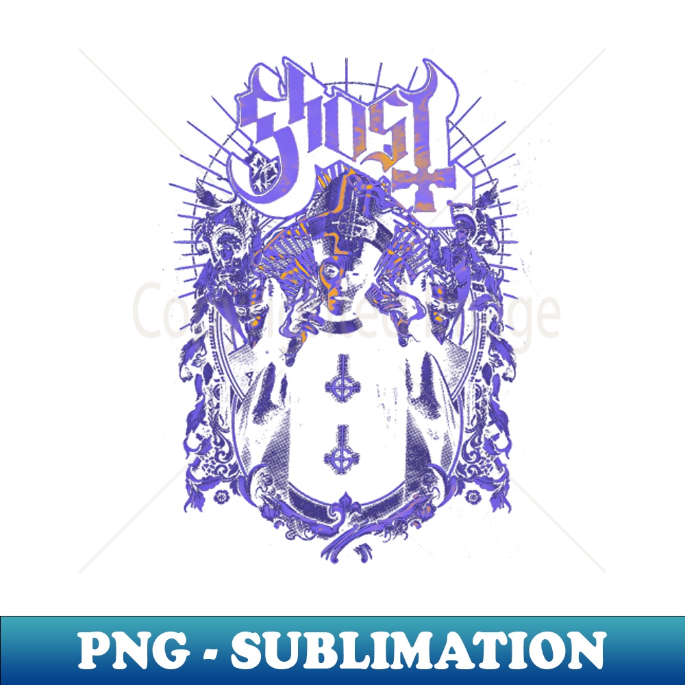 The Legend Ghost Neon Purple - Premium PNG Sublimation File | Inspire ...