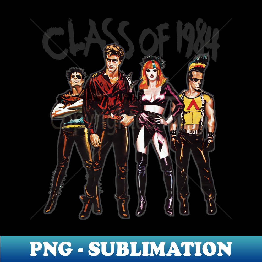 Class of 1984 - Unique Sublimation PNG Download - Transform | Inspire ...