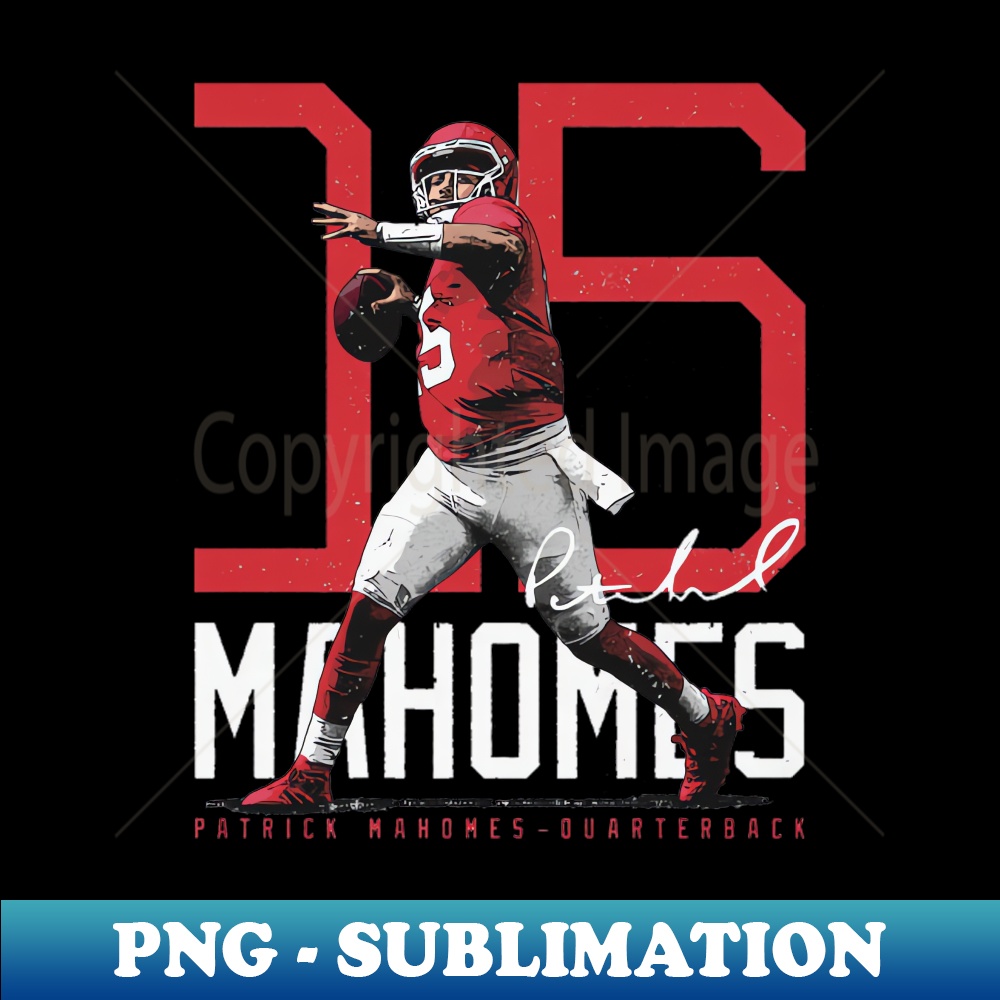 Patrick Mahomes Kansas City Bold Number - PNG Transparent Su | Inspire ...
